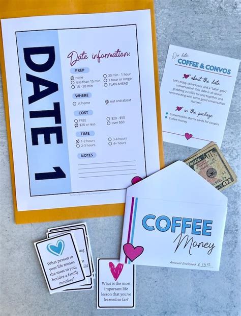 A Year Of Dates Fun Pre Planned Date Ideas With Printables