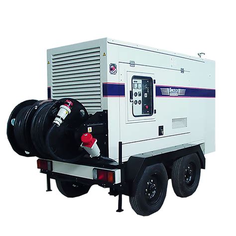 Oem Mobile Waterproof 600kw750kva Power Diesel Generator Trailer