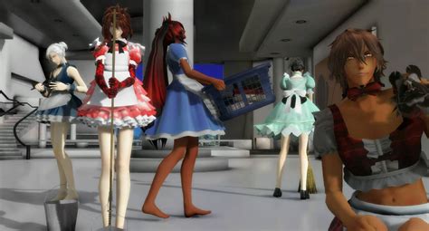 Mmd Working By Aimeesa On Deviantart