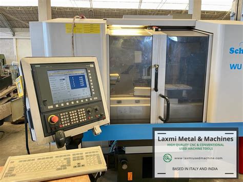 5 AXIS CNC TOOL CUTTER GRINDER SCHUTTE WU405 Laxmi Metal