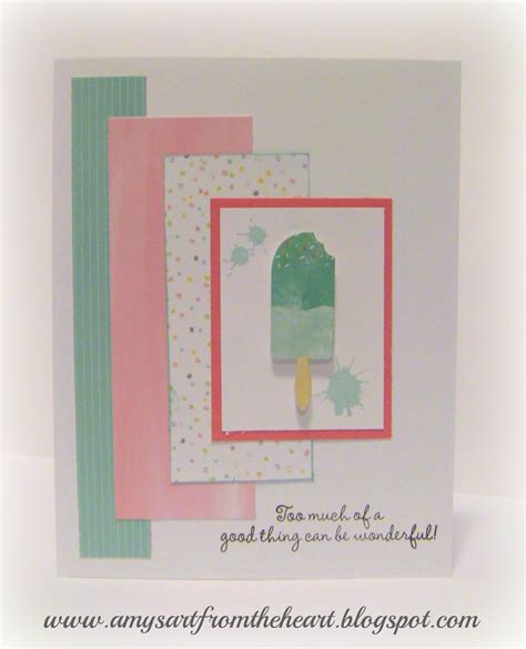 Amys Art From The Heart Calypso Popsicle