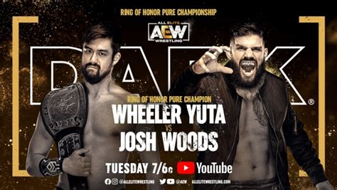 Aew Dark Feat Roh Pure Title Match 51722 Full Card Preview