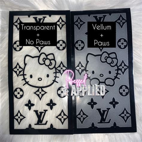 Hello Kitty Dashboard Laminated Personal Size A6 Dashboard Etsy