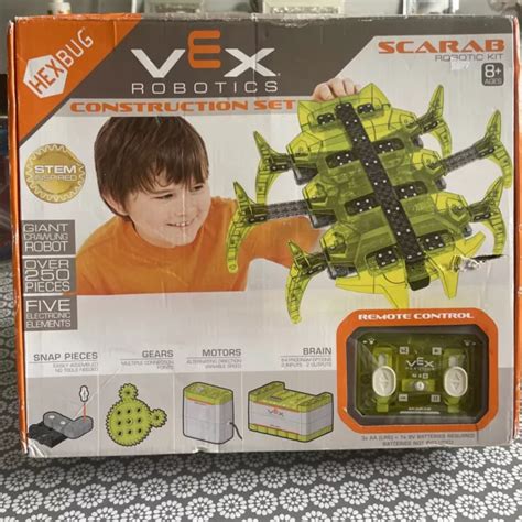 Vex Robotics Hexbug Scarab Robotic Kit Brand New Sealed Slight Marks