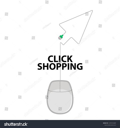Mouse Arrow Cursor Outline Vector Illustration Stock Vector Royalty Free 1297472689 Shutterstock
