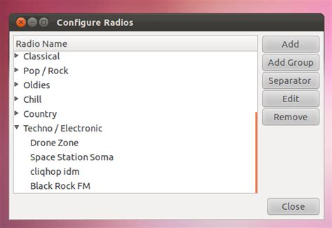 Radio Tray Minimalist Internet Radio Player For Ubuntu Linux