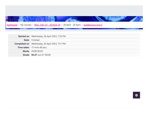 Graded Quiz Unit 3 Attempt Review Started On Wednesday 26 April 2023 7 33 PM State Finished