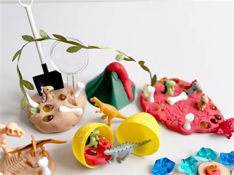 Dinosaur Playdough Kit Dinosaur Sensory Kit Playdough Kit Sensory