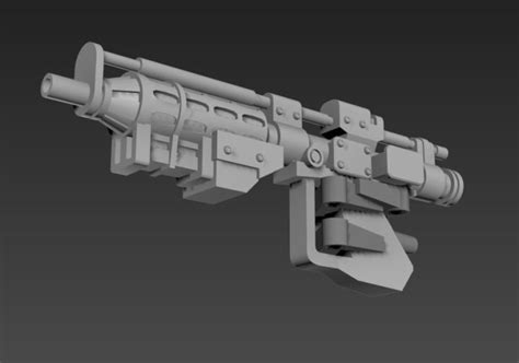 Bx Commando Droid 3d Model 3d Printable Cgtrader