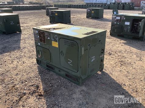 Surplus 2014 Cummins Power Generation Mep 1040 10kw Generator Set In