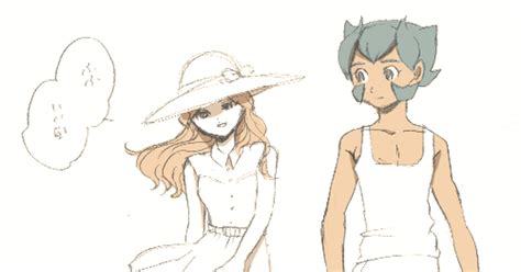 イナズマイレブン 【ロコ夏】肩車2【天然編】 きょンのマンガ ロコ夏 ロココ夏未 なにこれかわいい Pixiv