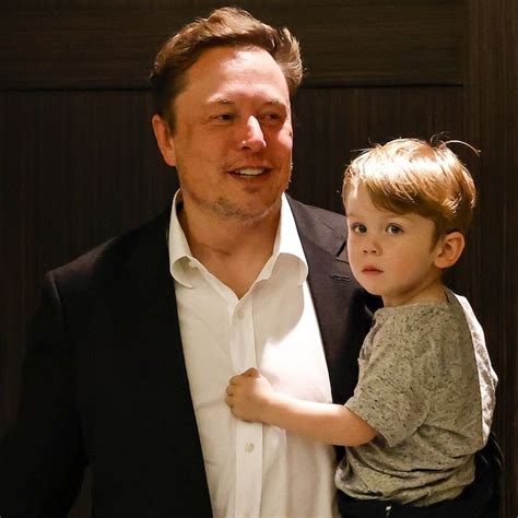 See Elon Musk Play With His And Grimes Son X Ae A Xii In Rare Photos