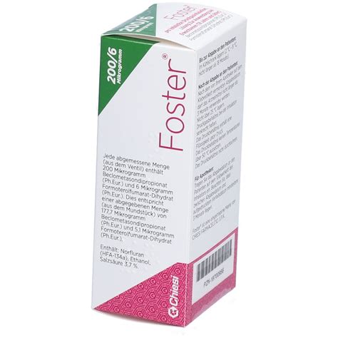 Foster 2006 µg 120 Hub Dosieraerosol 1 St Mit Dem E Rezept Kaufen