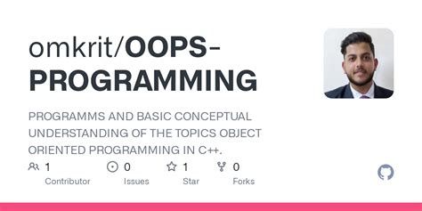 Github Omkrit Oops Programming Programms And Basic Conceptual Understanding Of The Topics