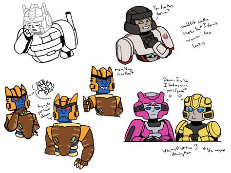 So I Did Some More Transformers Drawings And I Figured Page Was Full Enough I Mean It Isnt