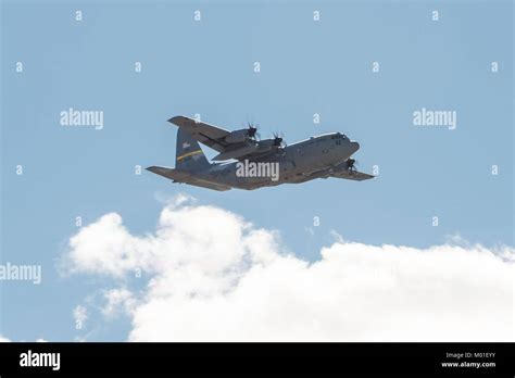 A Wyoming Air National Guard C 130h Modified With T 56 Rolls Royce 3 5 Engines Electronic