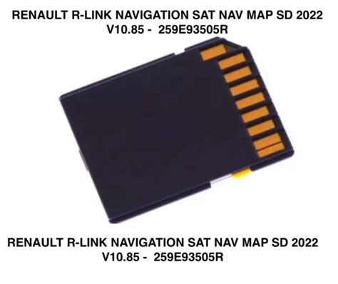 renault r link evolution navigazione satellitare mappa nav sd 2021 2022