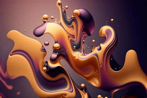 Liquid Background Texture Abstract Art Digital Artwork Flowing Organic