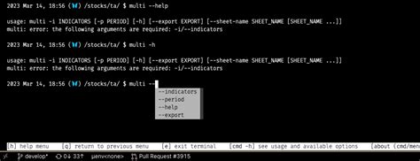 Bug Help Dialogue Doesnt Print `stockstamulti H` Multi Error