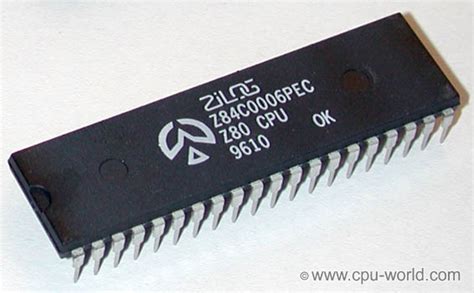 Zilog Z80 Microprocessor Family