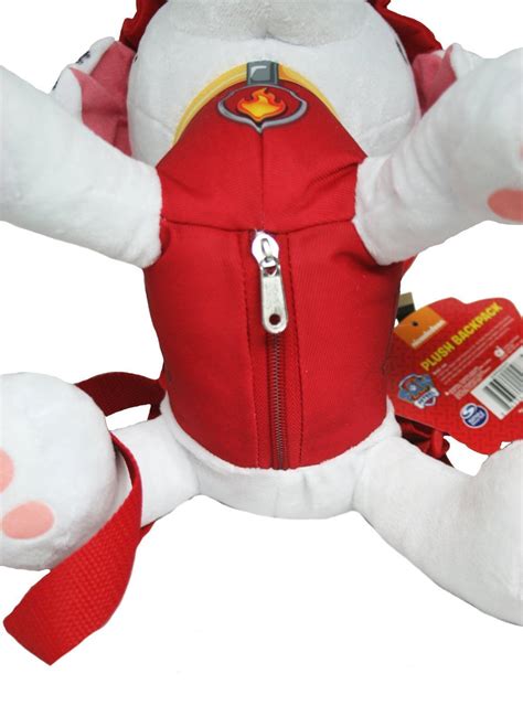 Nickelodeon Paw Patrol 14 Marshall Plush Backpack Red