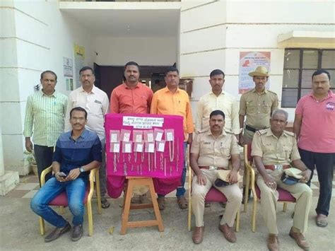 भालकी पुलिस ने चोरों से 140000 मूल्य के चोरी के गहने बरामद