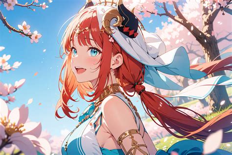 Nilou Cherry Blossom By Pekotu On Deviantart