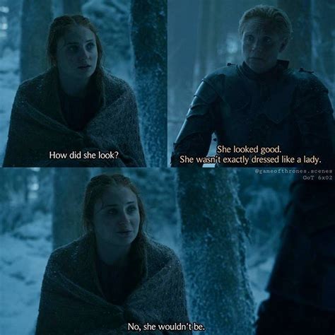 This Was Just Such A Cute Moment Brienne Podrick Sansa And Theon Were Able To Get Rid Of