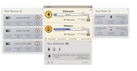 Github Myminer Myminer Gui Miner For Multiple Crypto Currencies
