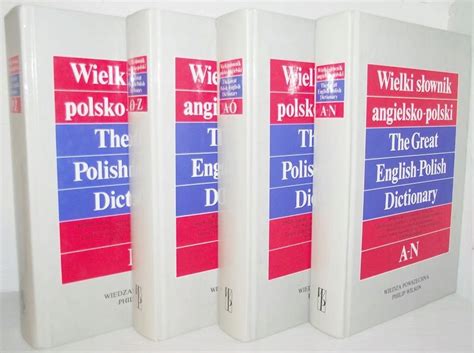 Wielki Słownik Polsko angielski Niska cena na Allegro pl