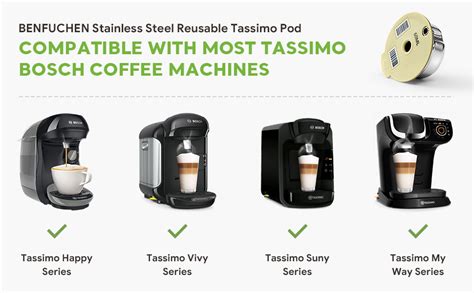 Stainless Steel Reusable Tas Simo Coffee Pod 220mlextra Lid 18060ml Benfuchen