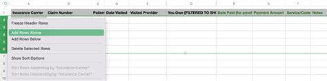 how to add multiple rows at once in apple numbers eperitus