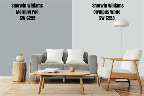 Sherwin Williams Morning Fog Palette Coordinating Inspirations