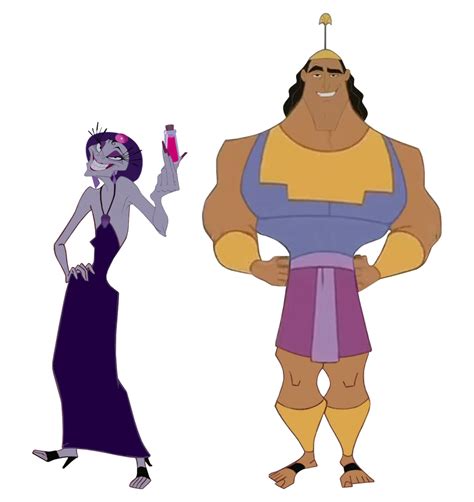 Yzma And Kronk Renders By Kingevan210 On Deviantart