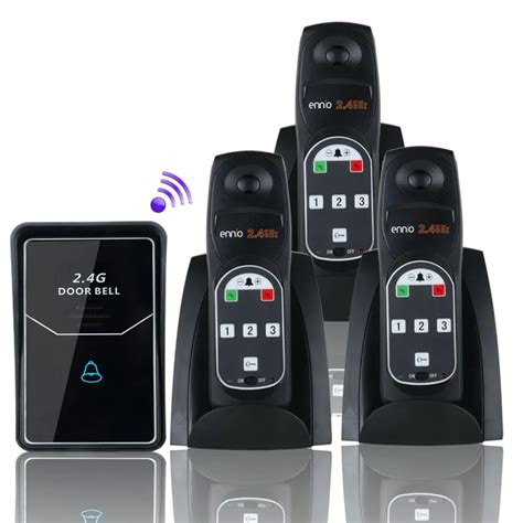 24g Digital Wireless Intercom System Door Bell Wireless Remote Unlock