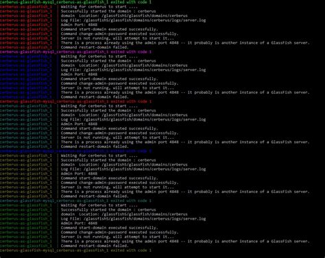 Port 4848 Already In Use · Issue 1924 · Cerberustestingcerberus Core