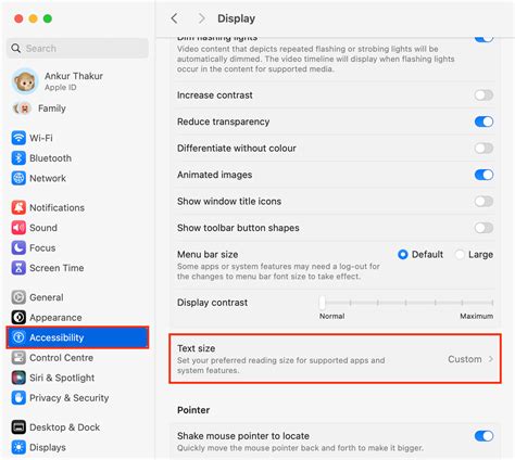 How To Adjust The Text Size Of Specific Apps On Mac