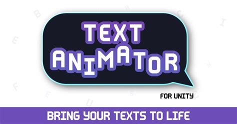 Text Animator For Unity 2x Gui 도구 Unity Asset Store