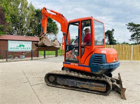 Kubota Ko 40 Excavator Only 3630 Hours C W Quick Hitch
