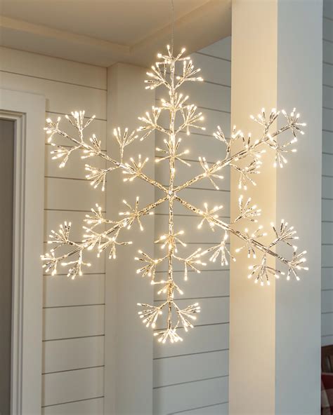 Giant Lighted Snowflake