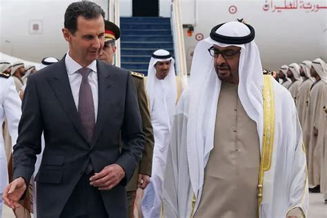 Israel Uae Had Secret Deal To Keep Bashar Al Assad In Power