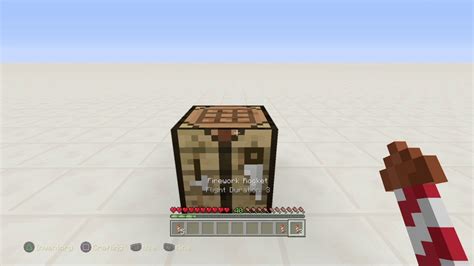 Minecraft Firework Recipe Flight Duration 3