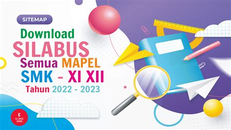 Sitemap Silabus Semua Mapel Smk Kelas Xi Xii Terbaru Tahun 2022