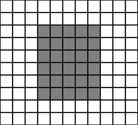 Figure 315 An Example For Binary Dilation With A Cross Shaped Structuring Element B Shows