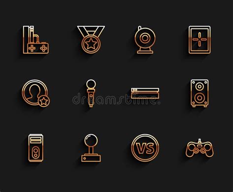 Set Line Computer Joystick For Arcade Machine Game Console With