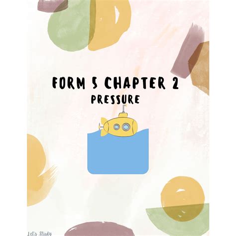 Spm Physics Form 5 Chapter 2 Pressure Notes From A Scorer Shopee