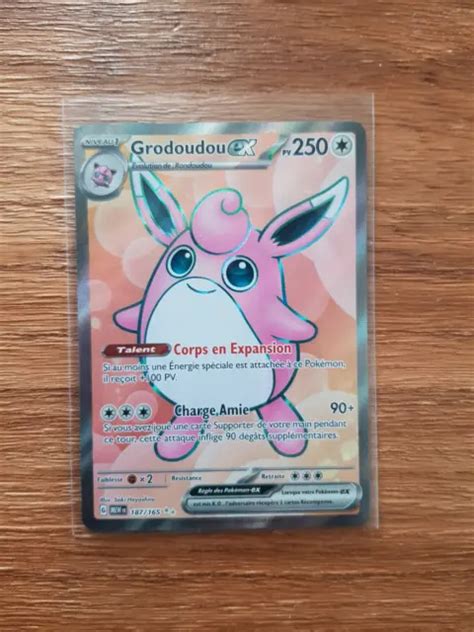 Carte PokÉmon 151 Neuve Grodoudou Ex 187165 Ecarlate Et Violet Ev35
