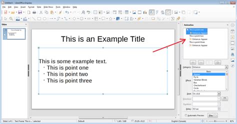 Guide Libreoffice Impress Part Animations And Slides Freezenet Ca