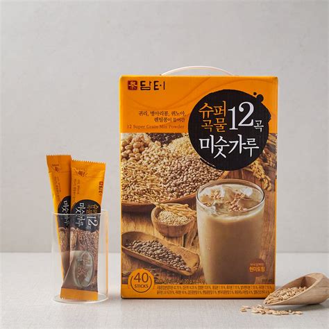 [담터] 슈퍼곡물12곡미숫가루40입 신세계적 쇼핑포털 Ssg Com