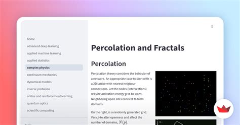 Complex Physics